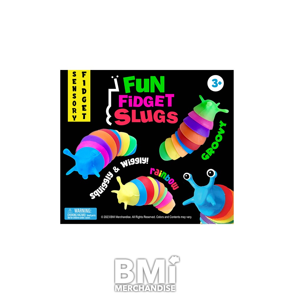 100 POINT- 250PC FUN FIDGET SLUGS MODULAR CAPSULE KIT