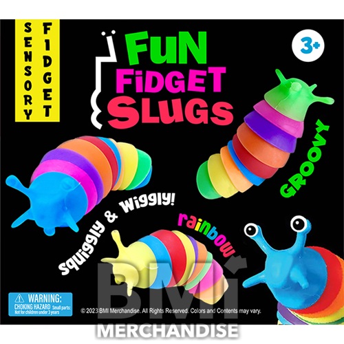 100 POINT- 250PC FUN FIDGET SLUGS MODULAR CAPSULE KIT