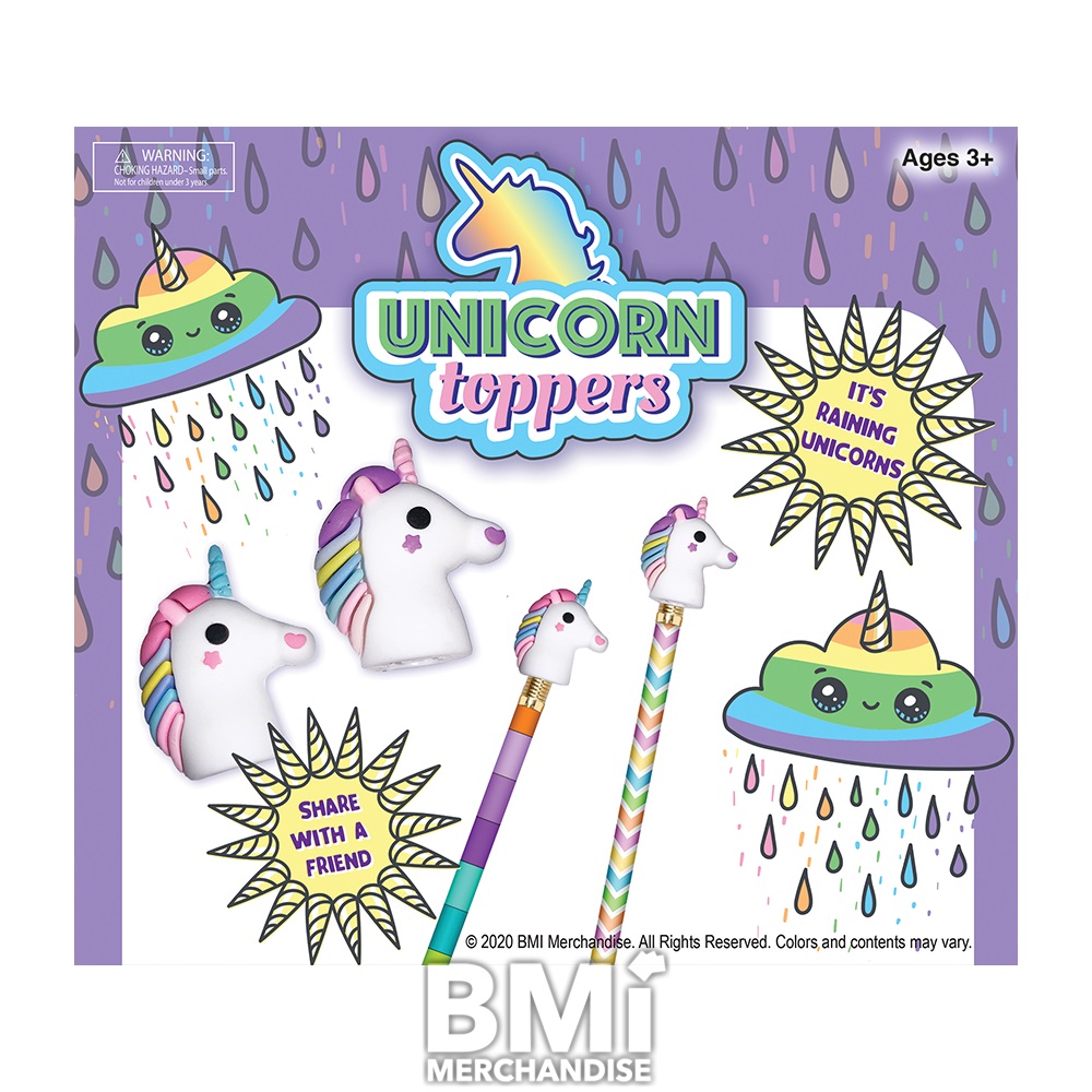 25 POINT- 250PC UNICORN TOPPERS MODULAR CAPSULE KIT