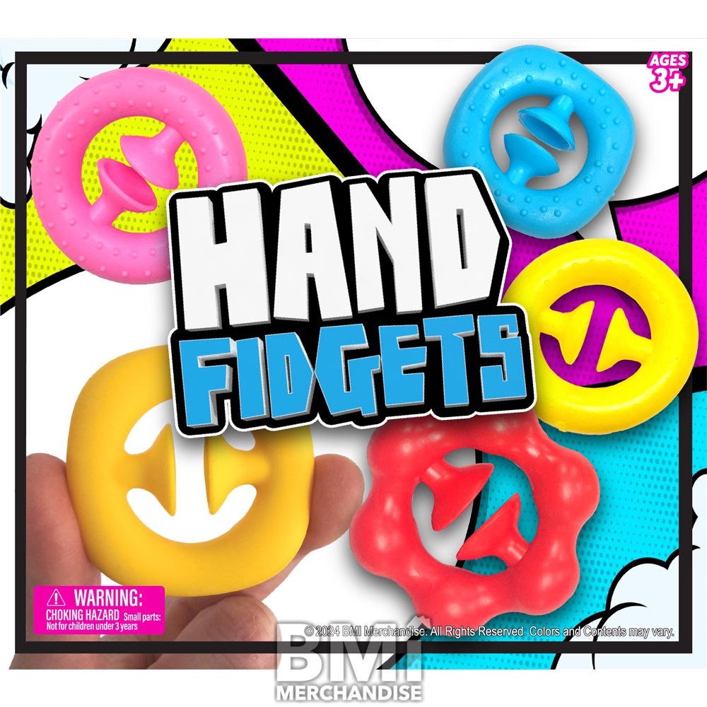 25 POINT- 250PC HAND FIDGETS MODULAR CAPSULE KIT