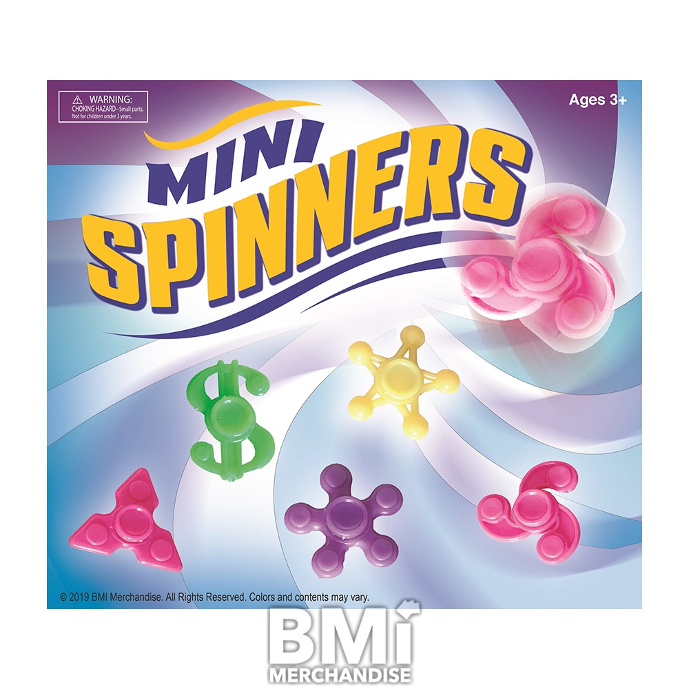 25 POINT- 250PC MINI SPINNERS MODULAR CAPSULE KIT