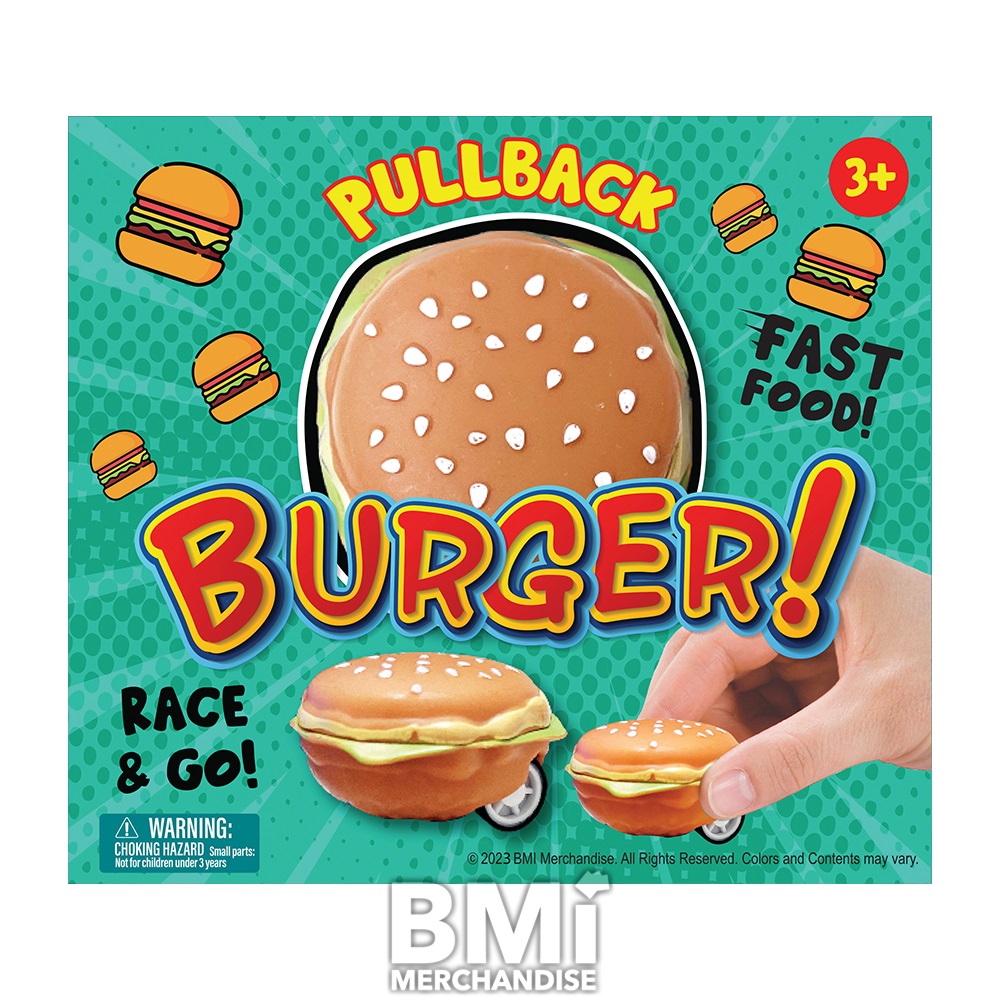 50 POINT- 250PC PULLBACK BURGER MODULAR CAPSULE KIT