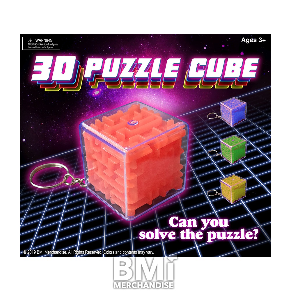 50 POINT- 250PC 3D PUZZLE CUBE MODULAR CAPSULE KIT