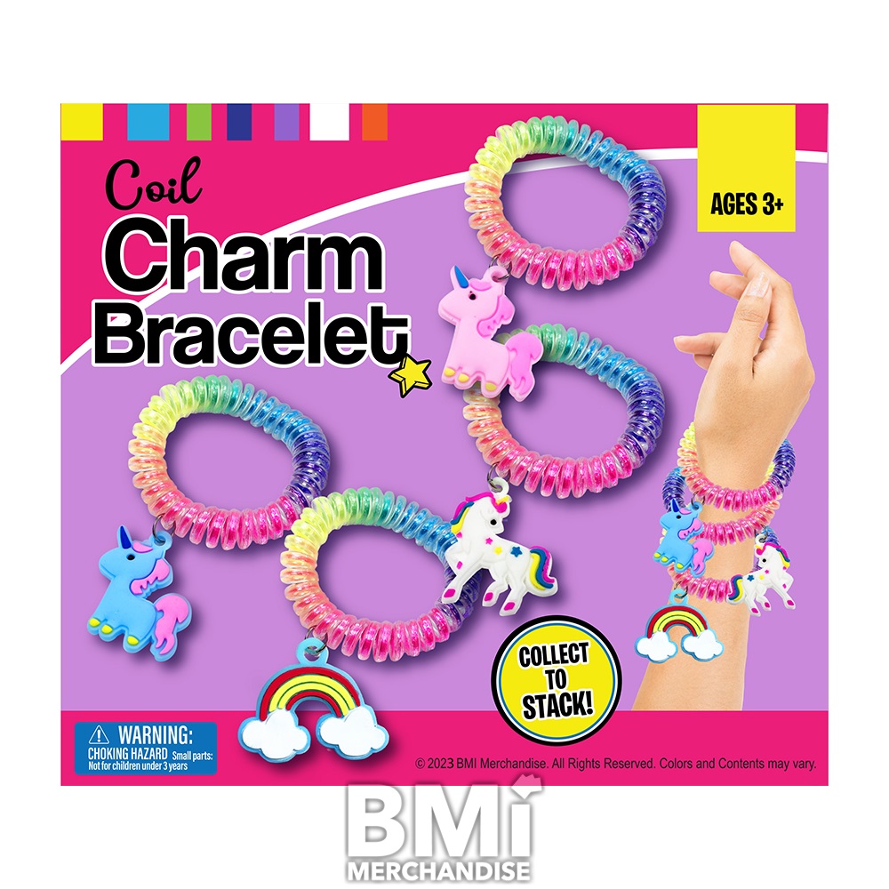 75 POINT- 250PC COIL CHARM BRACELET MODULAR CAPSULE KIT