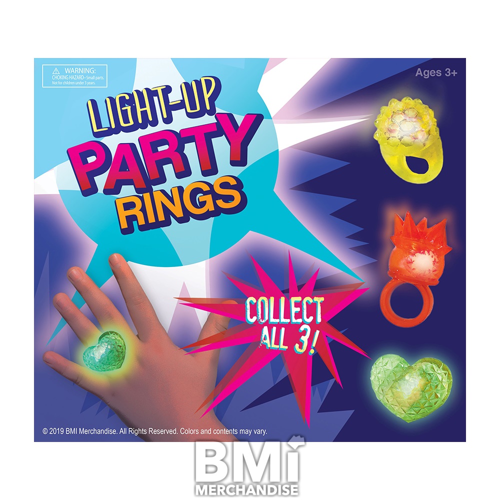 75 POINT- 250PC LIGHT-UP PARTY RINGS MODULAR CAPSULE KIT