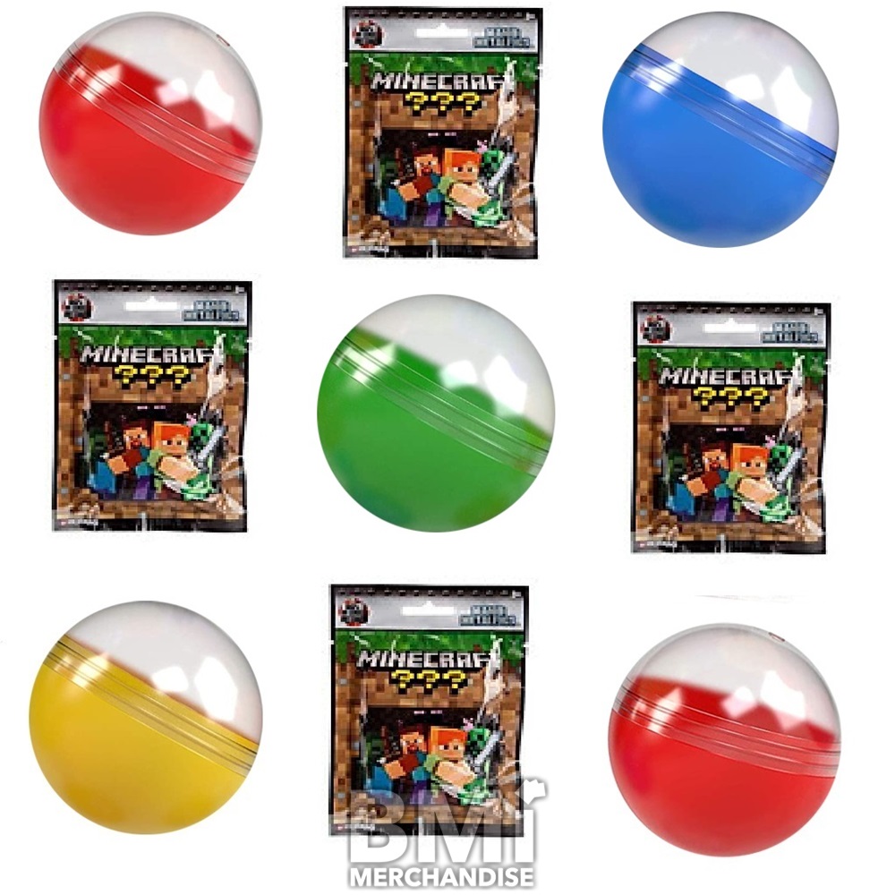 48PC MINECRAFT BLIND BAG CAPSULE KIT