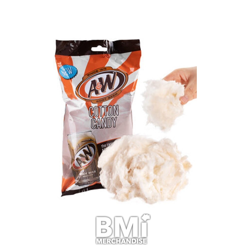 A&W ROOT BEER COTTON CANDY 3.1OZ BAGS