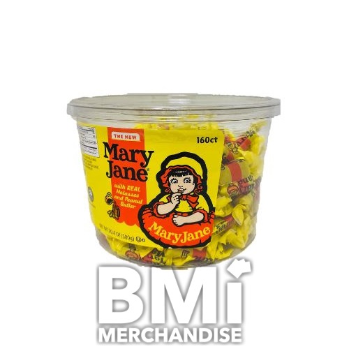 MARY JANE BITE SIZE 160PC TUB