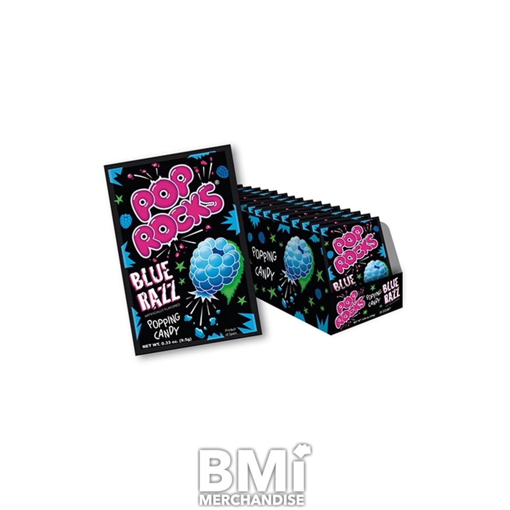 POP ROCKS BLUE RAZZ POPPING CANDY