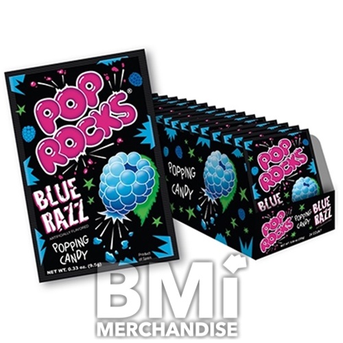 POP ROCKS BLUE RAZZ POPPING CANDY