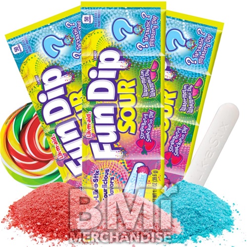 SOUR FUN DIP 1.4OZ BAGS 24CT