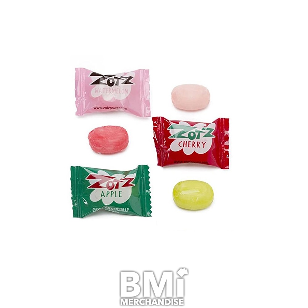 ZOTZ CANDY POWDER FIZZ ASST- BULK 425PC