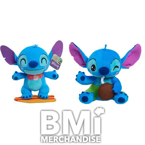 48PC 7INCH LICENSED DISNEY STITCH ASSORTED PLUSH CRANE KIT