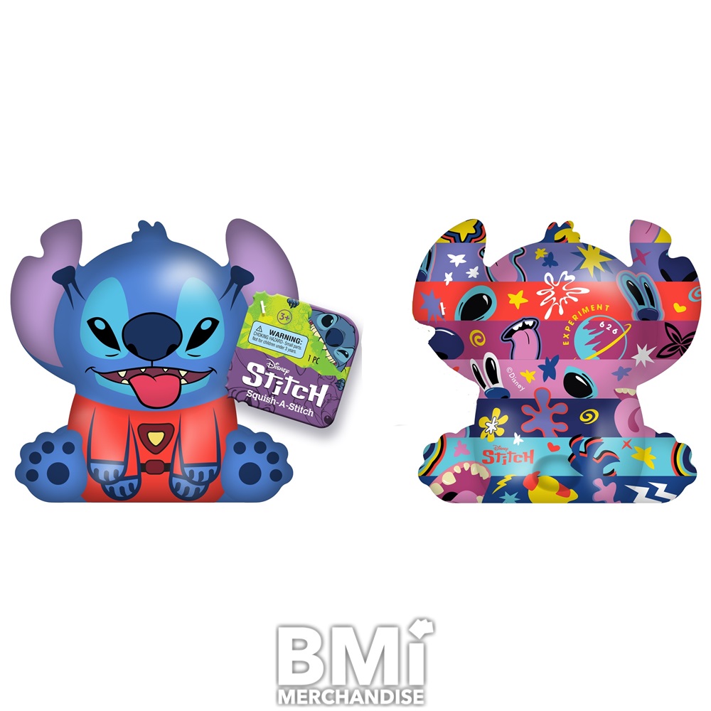 DISNEY SQUISH A STITCH FOAM FIGURE
