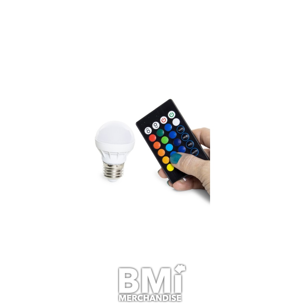 MULTI COLOR LED BULB WITH REMOTE