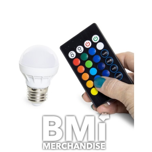 MULTI COLOR LED BULB WITH REMOTE