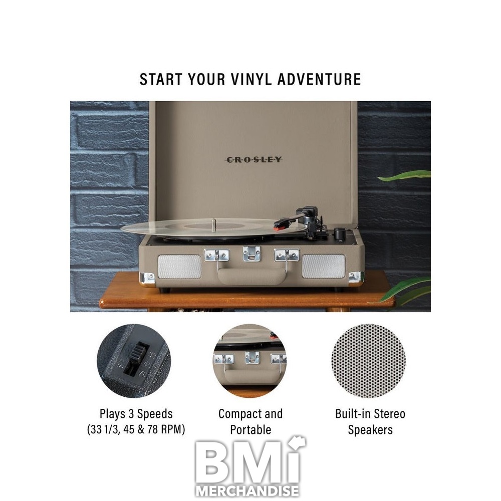 CROSLEY CRUISER PLUS BLUETOOTH TURNTABLE