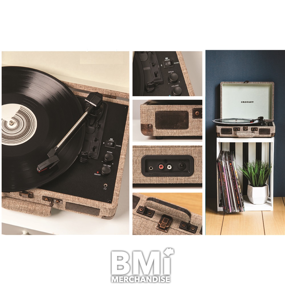 CROSLEY CRUISER PLUS BLUETOOTH TURNTABLE