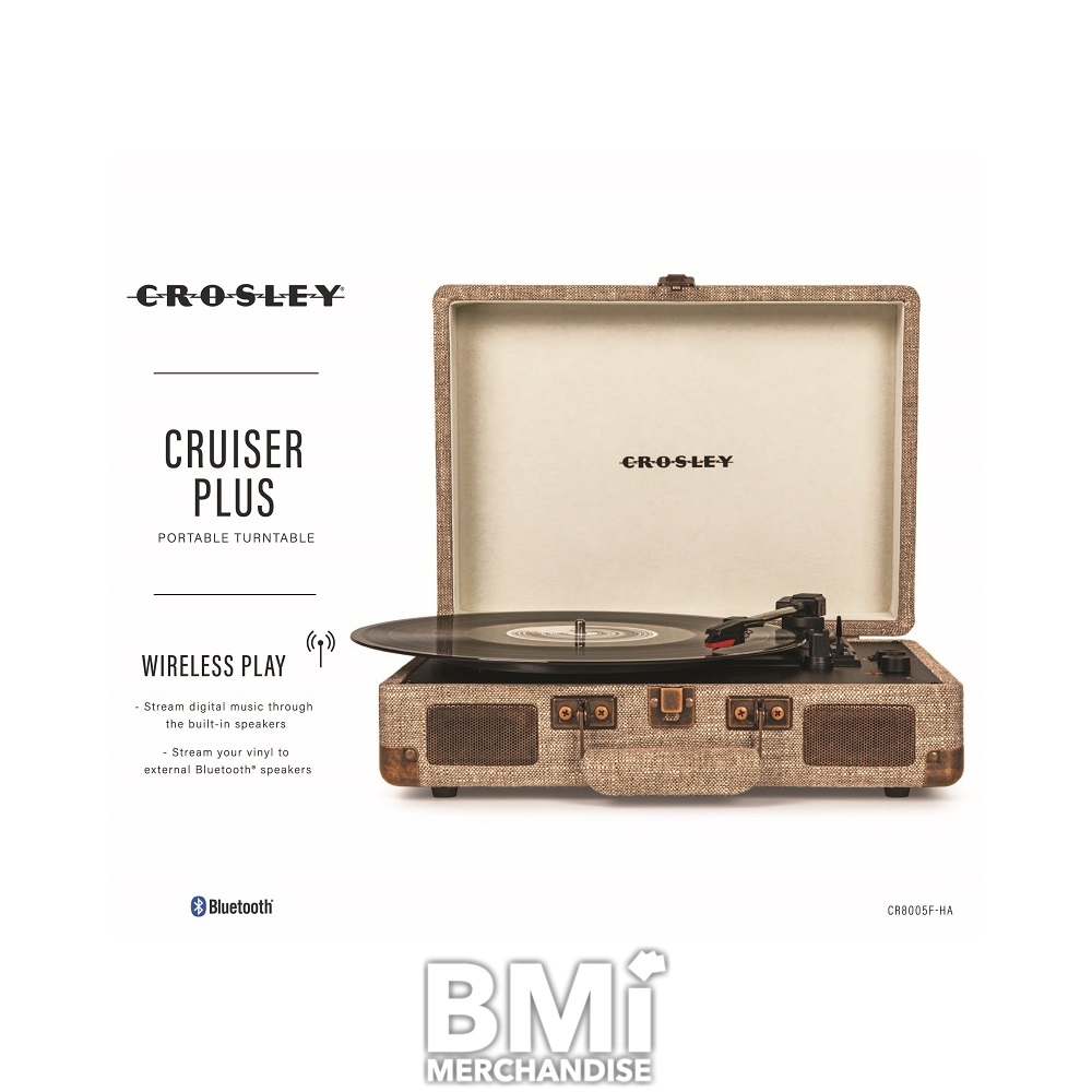 CROSLEY CRUISER PLUS BLUETOOTH TURNTABLE