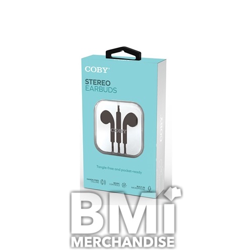 COBY STEREO EARBUDS