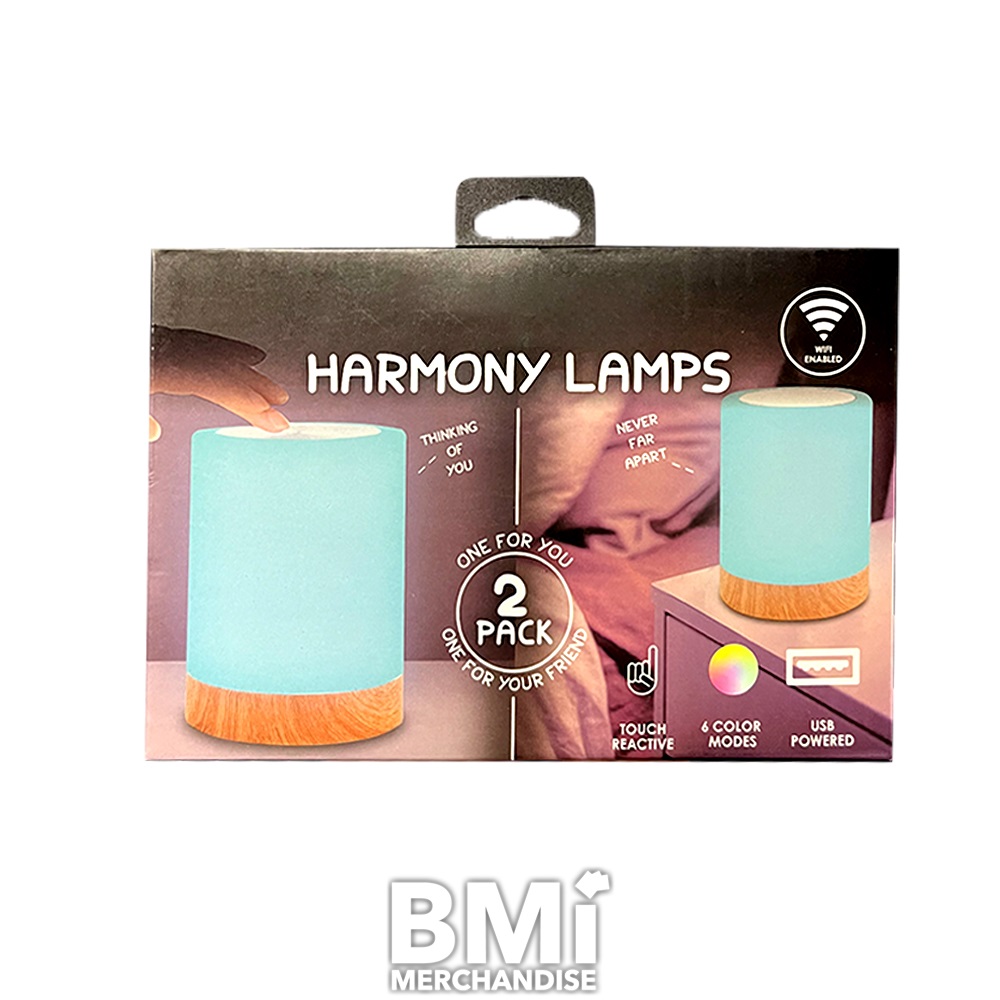 FRIENDSHIP TOUCH LAMP SET OF TWO