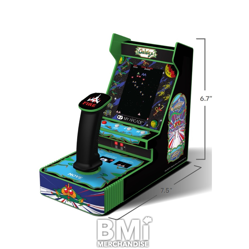 GALAGA PORTABLE RETRO JOYSTICK PLAYER