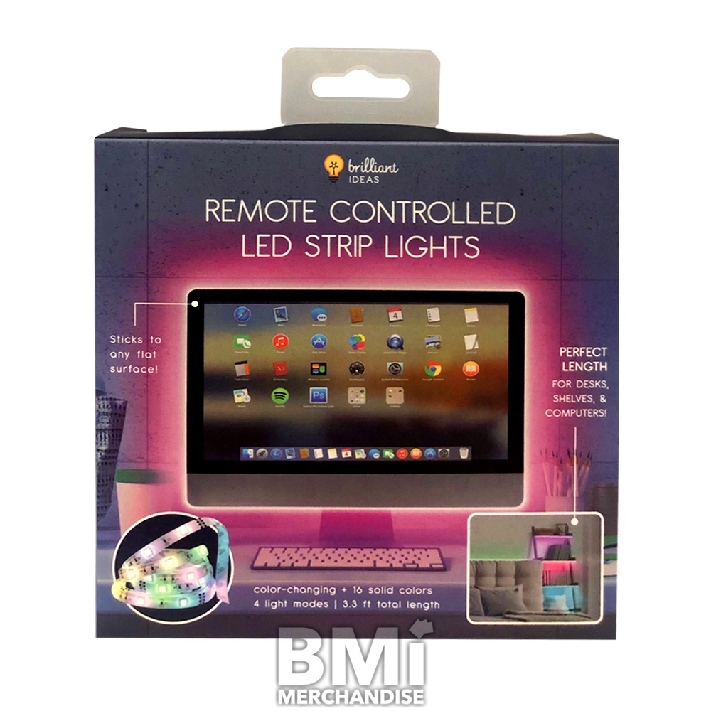 USB FLEXIBLE LED LIGHT UP STRIP W REMOTE