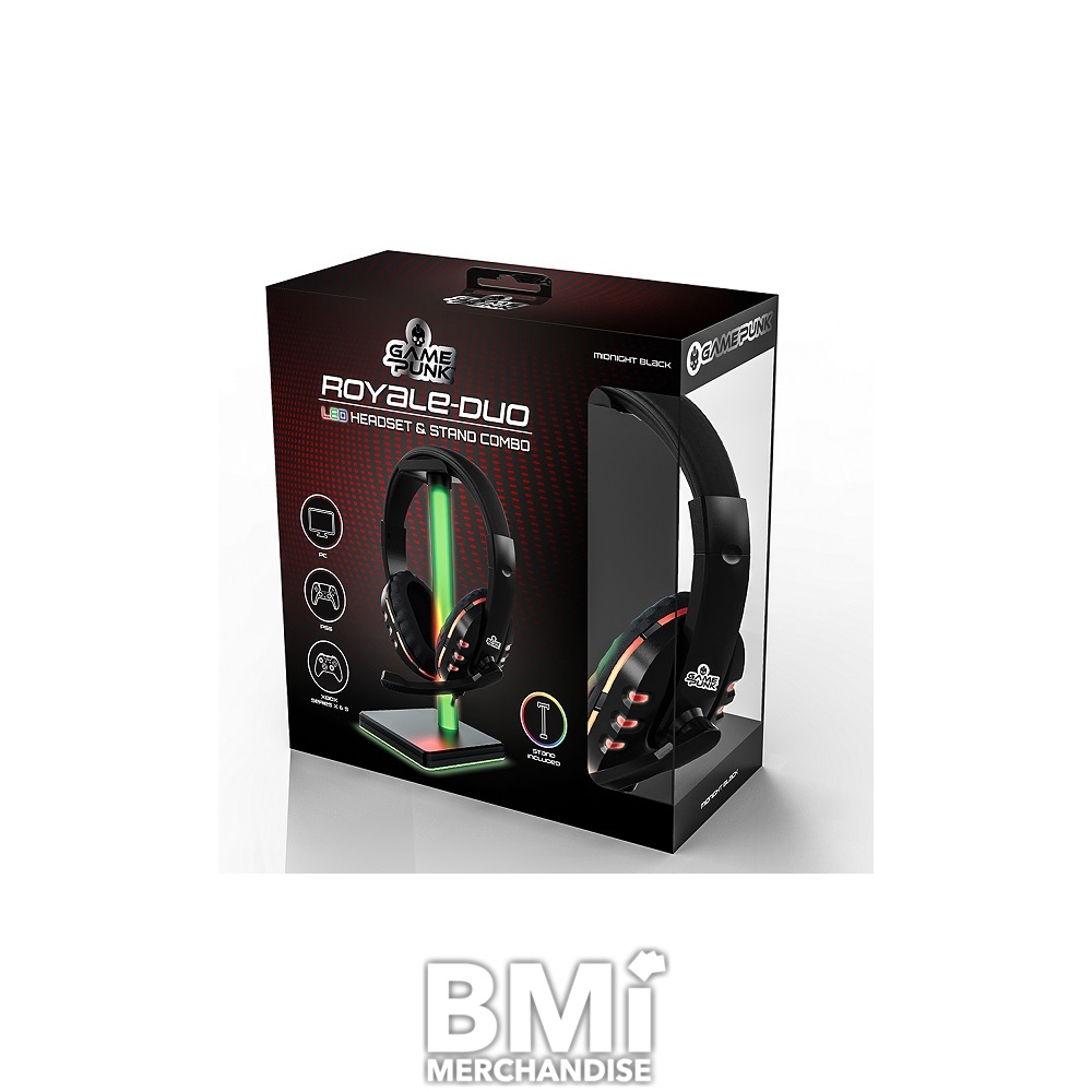 LED HEADSET & STAND COMBO