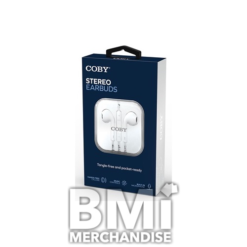 COBY STEREO EARBUDS
