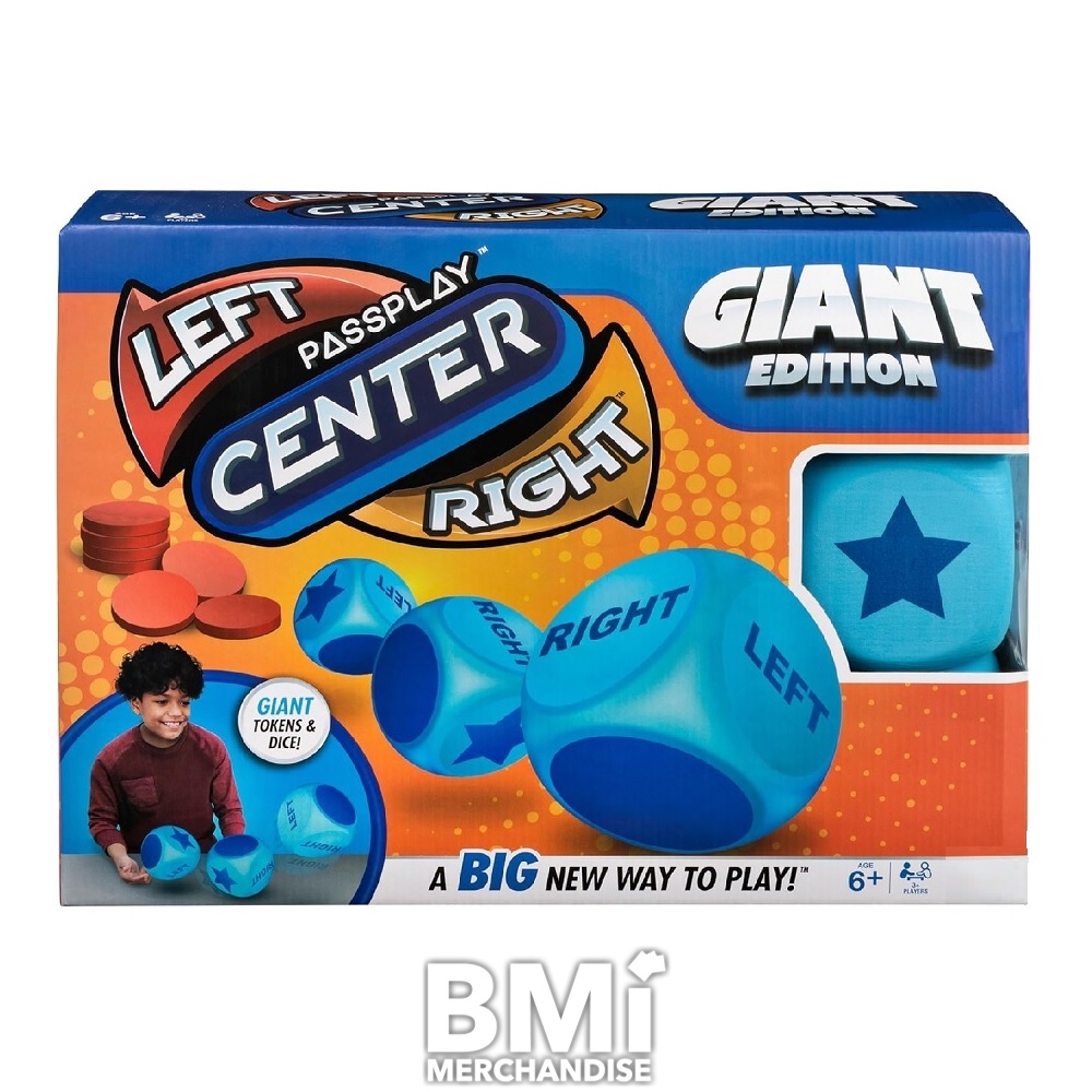 GIANT LEFT CENTER RIGHT