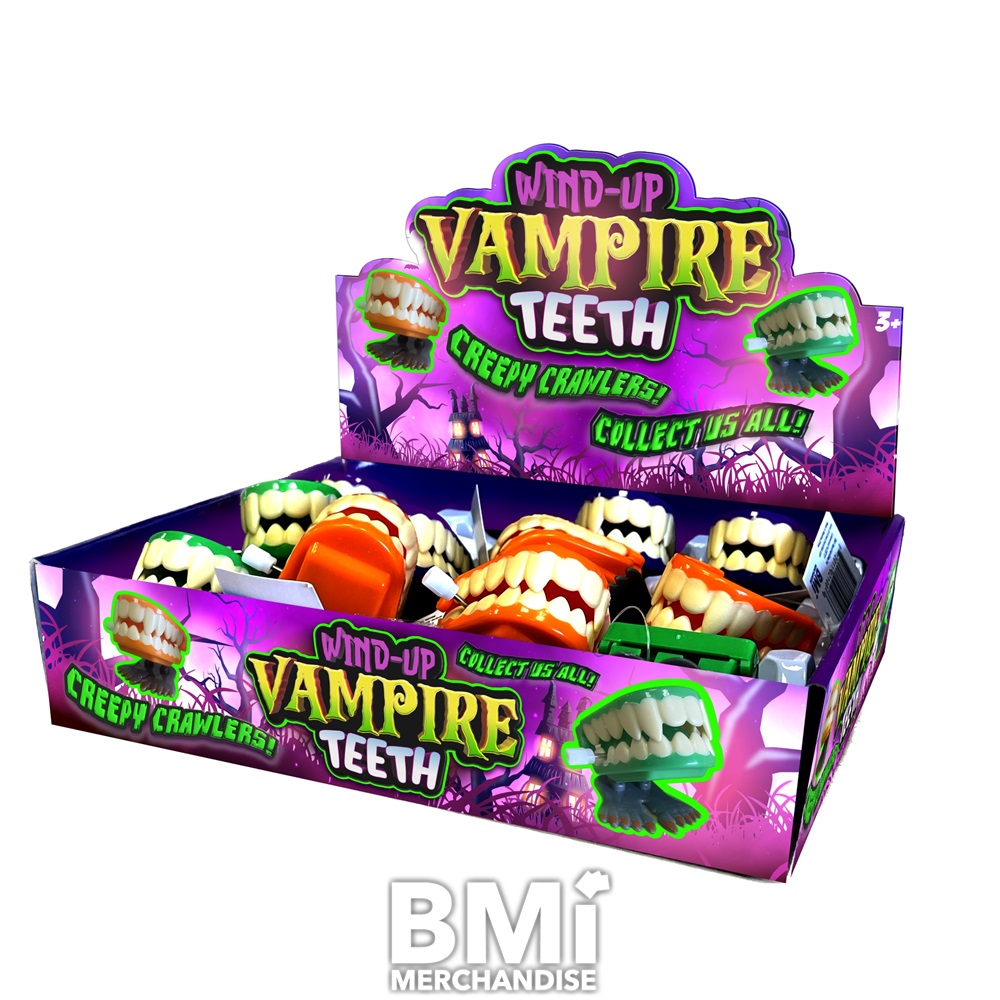 WIND UP FANG MONSTER TEETH