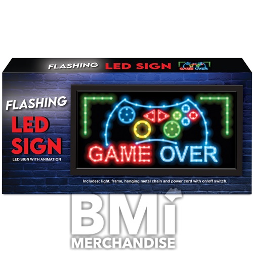 LED GAME OVER SIGN