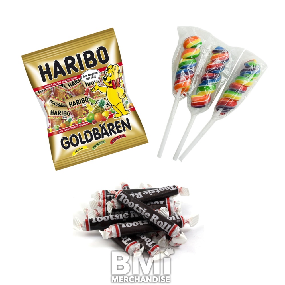 35 TICKET VALUE CANDY MINOR HANGING PRIZE KIT - 288 PCS