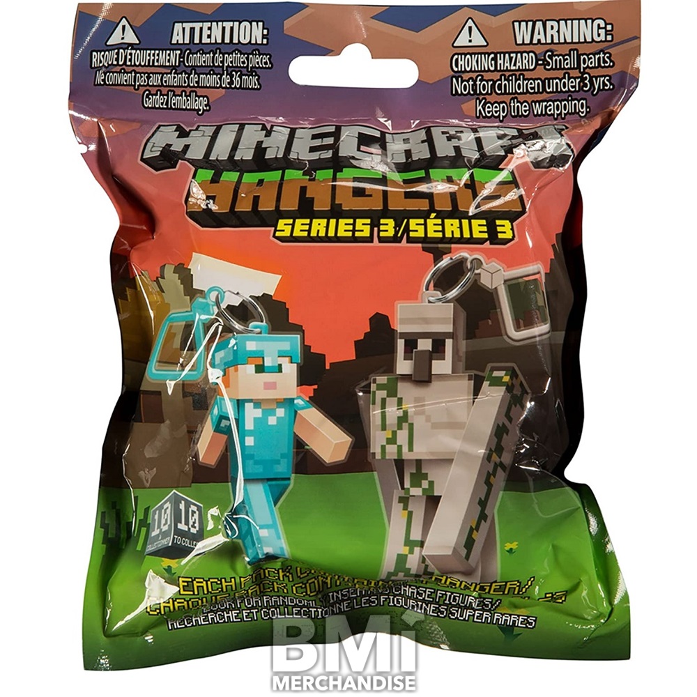 MINECRAFT HANGAR FIGURES BLIND BAGS 24CT