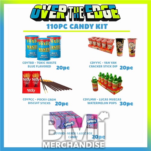 110PC OVER THE EDGE CANDY KIT