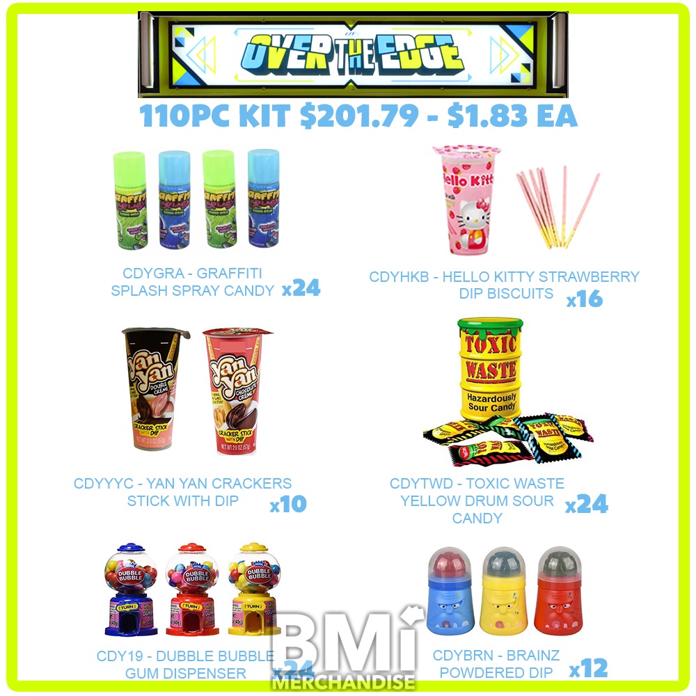 110PC OVER THE EDGE CANDY KIT