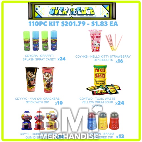110PC OVER THE EDGE CANDY KIT