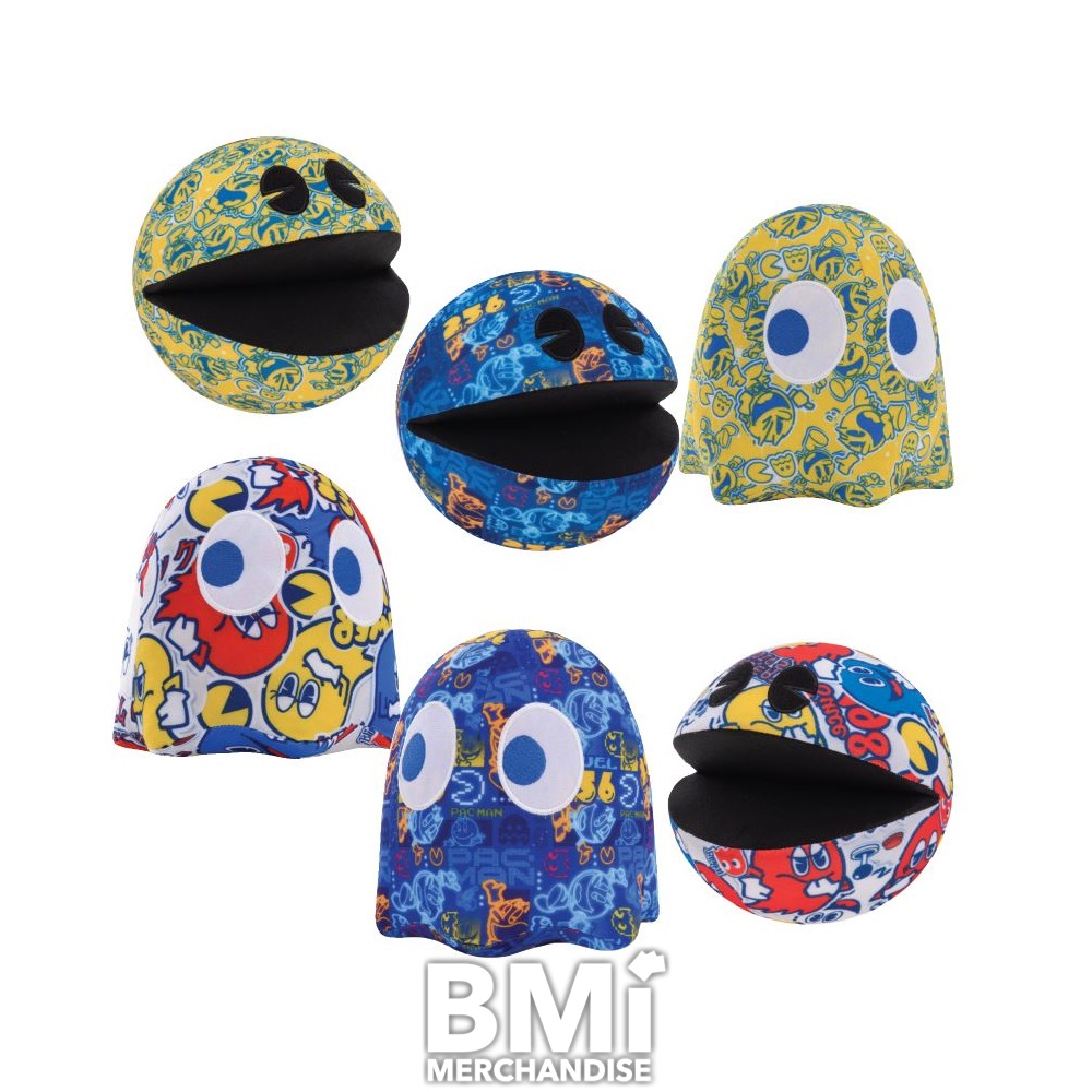 PACMAN 4.5INCH PLUSH ASSORTMENT