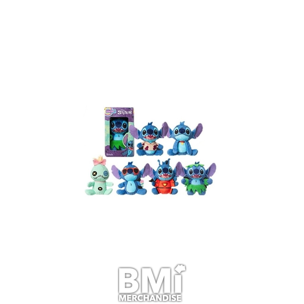 500 POINT - 18PC ASSORTED STITCH MICRO TEENIES PLUSH