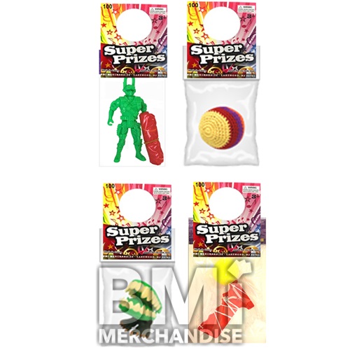 100 POINT 48 PC PRIZE O MATIC SPINDLE HANGING PRIZE