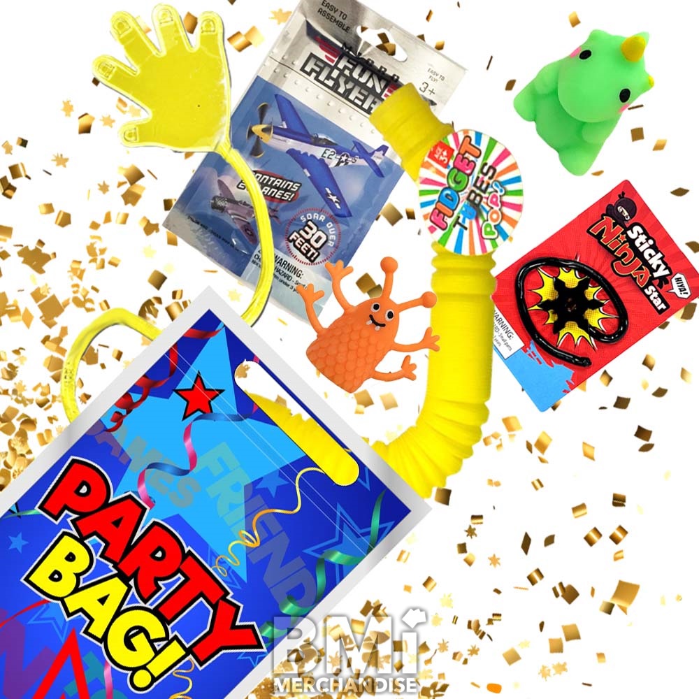 48PC DELUXE GOODY PARTY BAGS