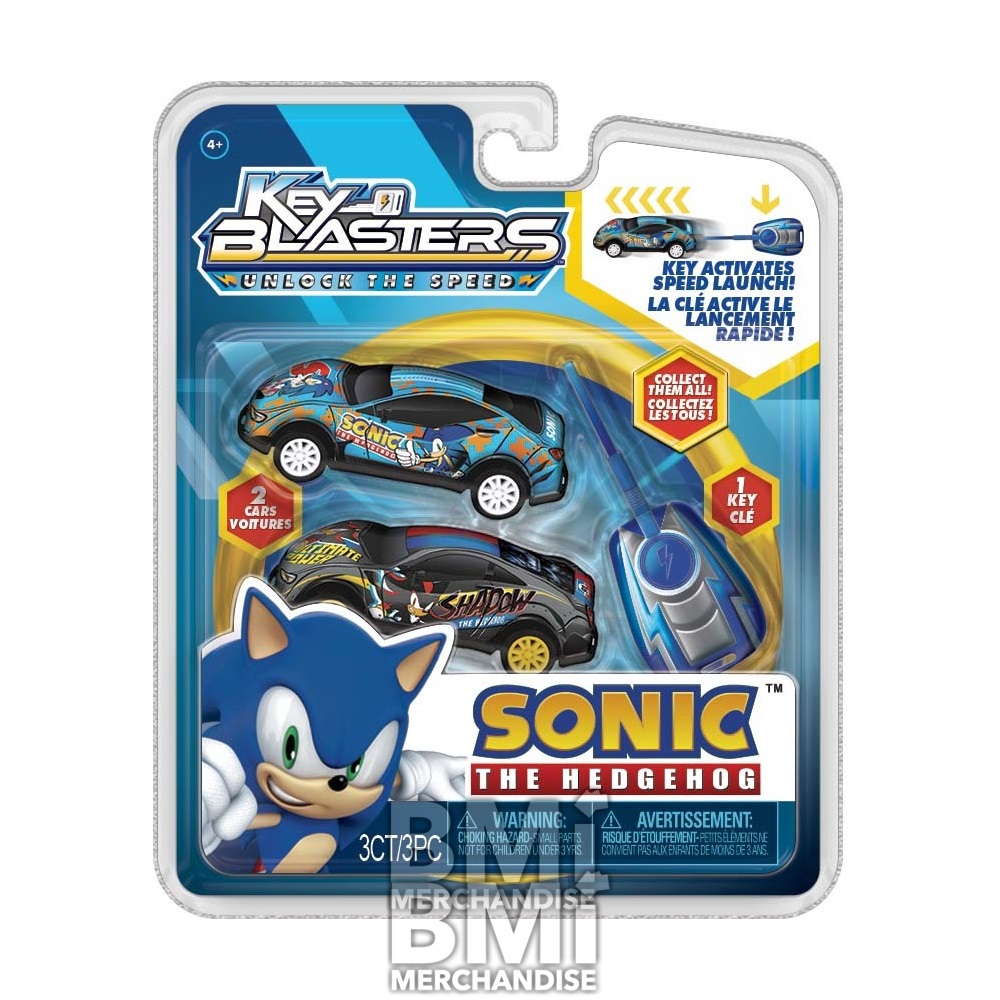 1500 POINT - 12 PC MODULAR HANGING KIT - SONIC KEY BLASTERS RACECAR SET