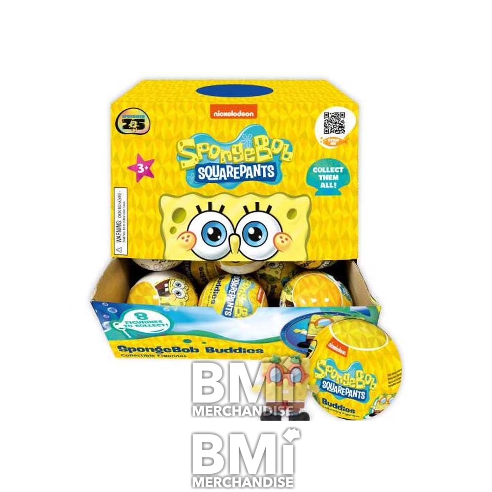 240PC 3INCH LICENSED CAPSULES SPONGEBOB SQUAREPANTS BLIND BUDDY ASST ...