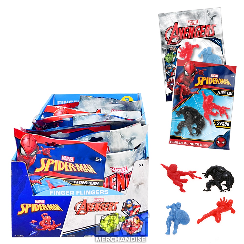 MARVEL FINGER FLINGER 2 PACK