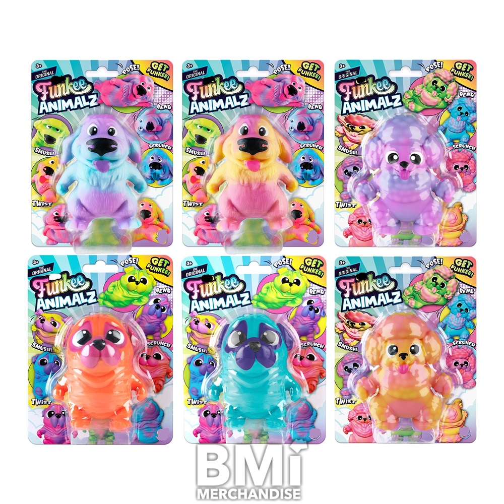FUNKEE ANIMALZ PUPPIES ASSORTMENT
