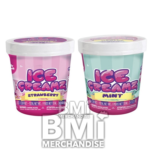 18PC OVER THE EDGE ICE CREAMZ ASSORTMENT SCENTED SLIME KIT
