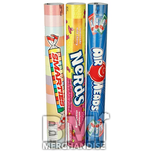 MEGA CANDY 18 IN BANK TUBES